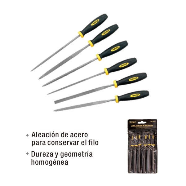 LIMAS EN JUEGO 6 PZAS SURTIDAS UYUSTOOLS – Importadora Grevi